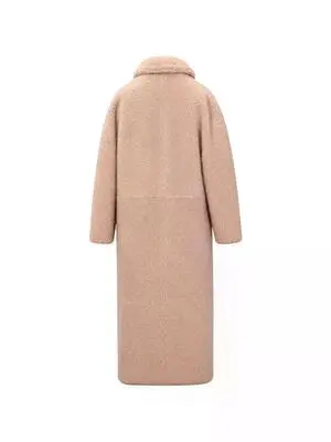 LA ROSE Reversible Shearling Coat