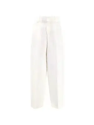 Closed Ivory Wide Leg Trousers - Neutrals