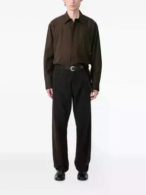 Studio Nicholson Hal Striped Cotton Shirt