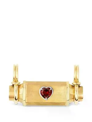 MARIE LICHTENBERG Ruby Heart Necklace