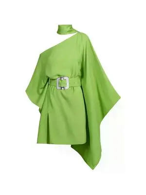 TALLER MARMO Belted Kaftan Mini Dress