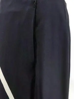 Alberta Ferretti Graphic-print Cropped Palazzo Pants