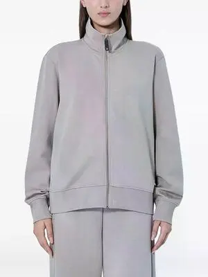 Max Mara Zip-up Collared Jacket - Neutrals