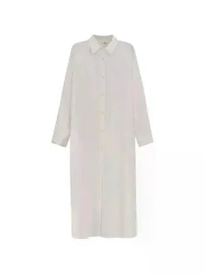 HEVO Arigliano Button-up Dress - White