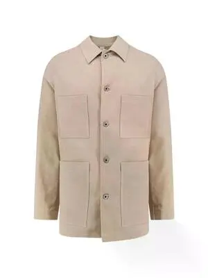 HEVO Castelluccio Four-pocket Shirt Jacket - Neutrals