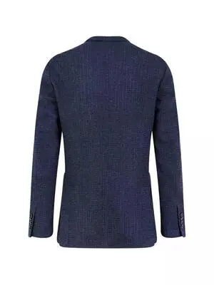 LARDINI Double-breasted Blazer - Blue