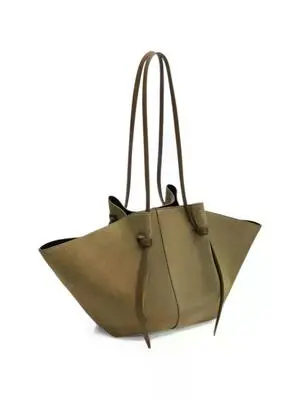 Yuzefi Large Mochi Suede Shoulder Bag