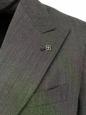 Tagliatore Peak-lapel Double-breasted Suit