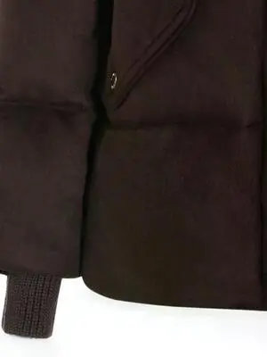 MOORER Fur-trim Hooded Coat