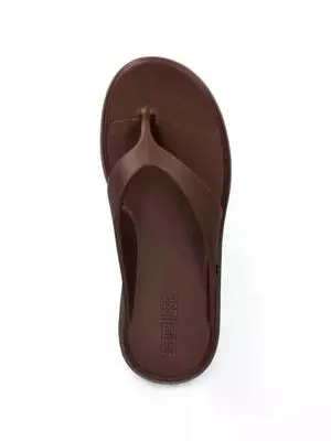 Melissa Platform Flip-flops - Brown
