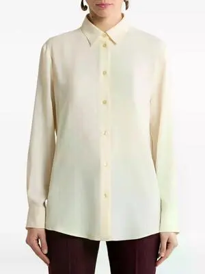 Etro Silk-blend Jacquard Paisley Shirt