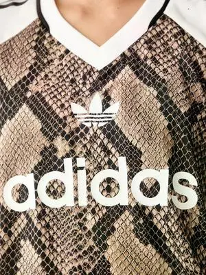 Adidas Snakeskin-print T-shirt