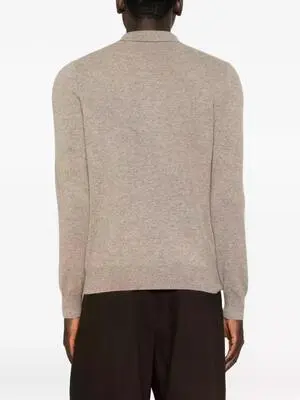 Eric Bompard Long-sleeve Cashmere Polo Shirt