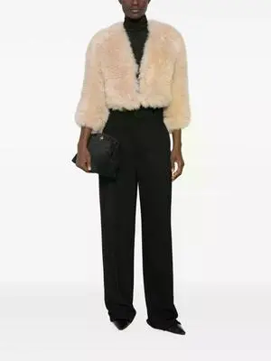 HEVA Fur Jacket - Neutrals