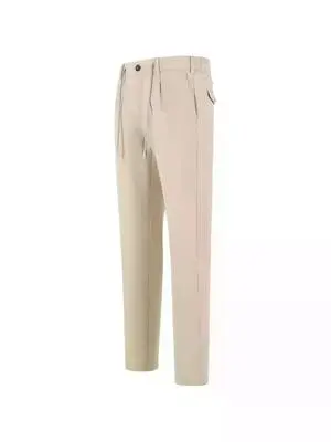 Eleventy Drawstring Pleated Trousers