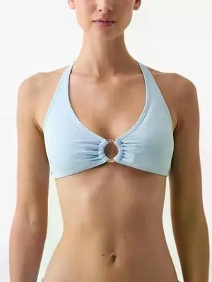 Michael Kors Ring-detail Halterneck Bikini