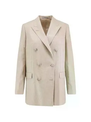 Tagliatore Jasmine Double-breasted Blazer - Neutrals