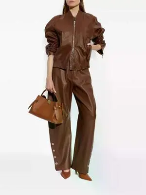 Sportmax High-waist Trousers - Brown