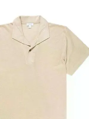 Sunspel Short-sleeve Polo Shirt - Neutrals