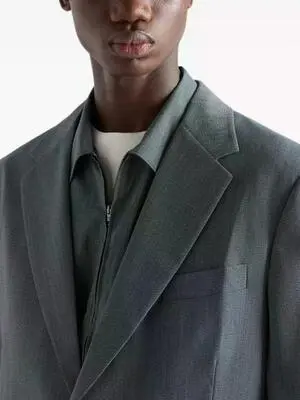Prada Single-breasted Wool Blazer