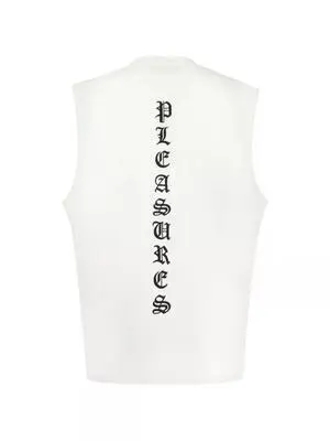 PLEASURES Sorrow Sleeveless T-shirt - White