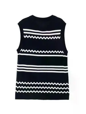 Cynthia Rowley Ziggy Knit Tank Top - Blue