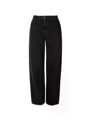 ICON DENIM LOS ANGELES Poppy Wide-leg Jeans - Black