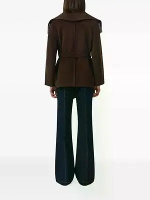 Simkhai Rowen Fringe-trimmed Wool Jacket