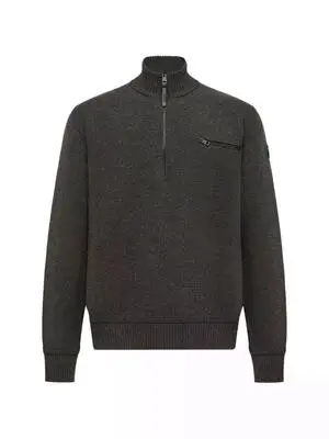 Moncler Half-zip Knitted Sweater