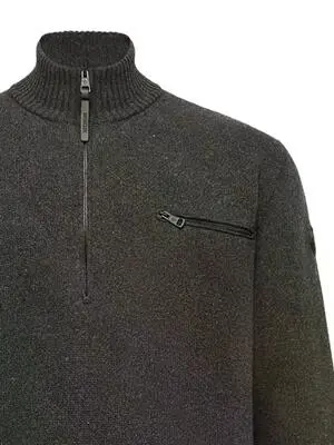Moncler Half-zip Knitted Sweater