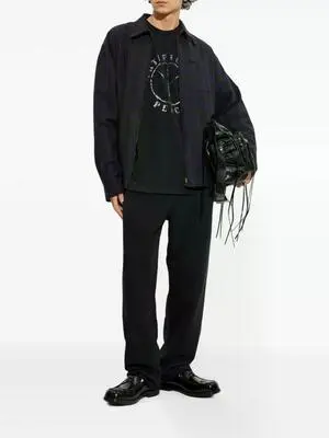 Vetements Graphic-print T-shirt - Black