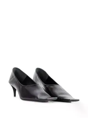 Khaite Marlene Square-toe Pumps