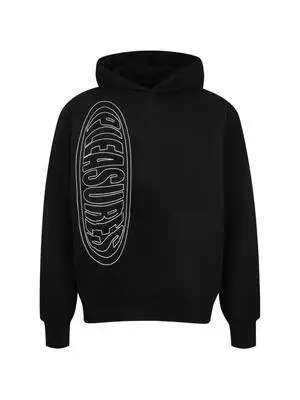 PLEASURES Ellipse Logo-print Hoodie