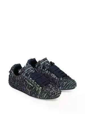Dolce & Gabbana Portofino Soft Denim Sneakers