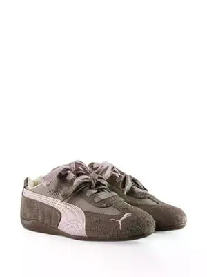 PUMA Speedcat Brushed Luxe Panelled Sneakers