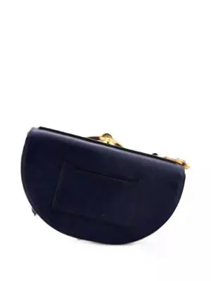 Chloé Nile Leather Mini Crossbody Bag - Blue