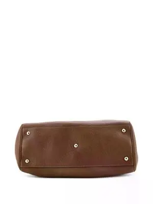 Gucci Bamboo Shopper Leather Medium Tote Bag - Brown