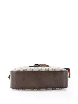 Gucci Neo Vintage Camera Messenger Bag Gg Coated Canvas Crossbody Bag - Brown