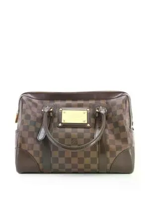 LOUIS VUITTON Damier Berkeley Shoulder Bag - Brown