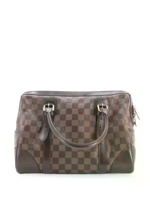 LOUIS VUITTON Damier Berkeley Shoulder Bag - Brown