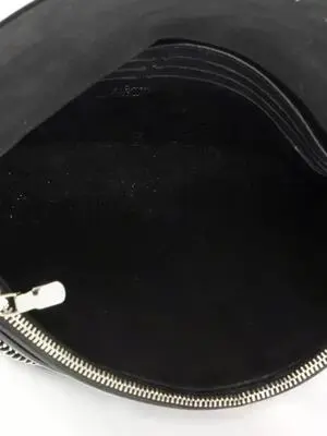 LOUIS VUITTON Mylockme Pochette Leather Clutch Bag