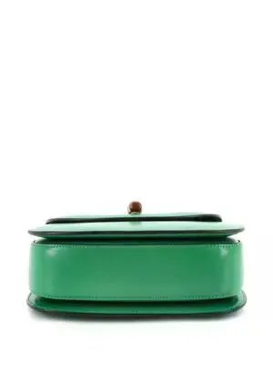 Gucci Bamboo 1947 Top Handle Bag Leather Satchel - Green