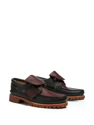 Timberland Authentic 3-eye Lug Boat Shoes - Black
