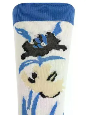 Marni Floral-motif Socks
