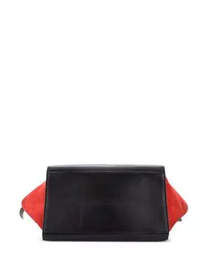 Celine Tricolor Trapeze Satchel - Multicolour