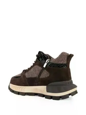 LINDA BAUMANN Panelled Sneakers