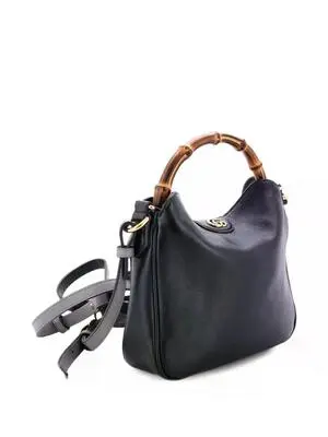 Gucci Diana Nm Bamboo Shoulder Bag - Black
