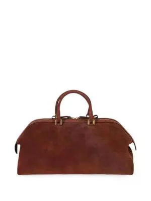 Alberta Ferretti Suede Top-handle Tote Bag