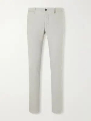 SLOWEAR SLOWEAR Straight-Leg Stretch-Cotton Trousers