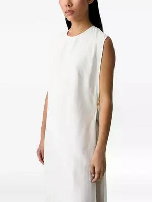 VICOLO Sleeveless Side-slit Maxi Dress